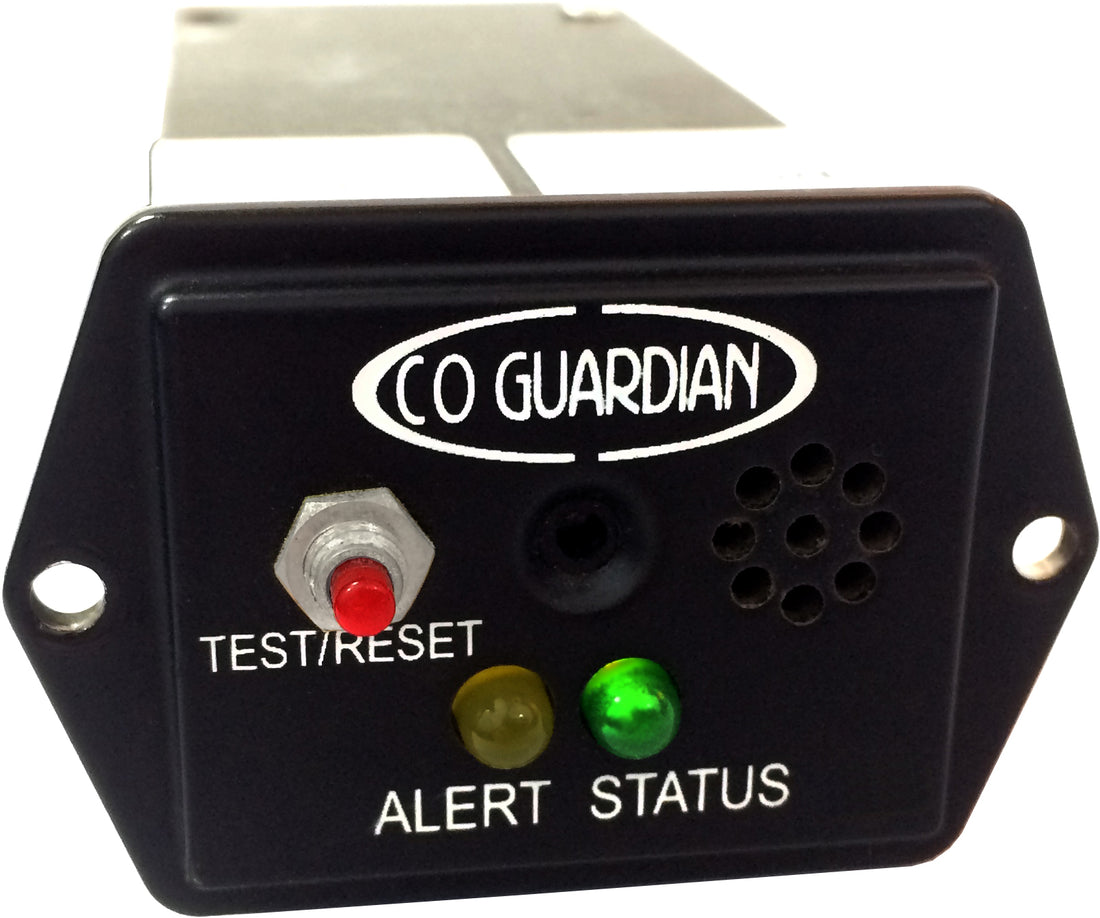 CO Guardian Aero 451-101 Panel Mount CO Detector – Guardian Avionics